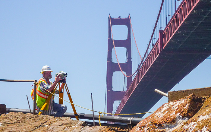 Golden Gate Bridge survey 2014 | Towill